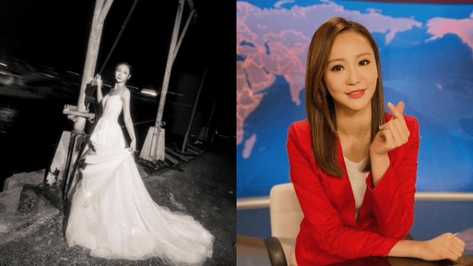 TVB前主播麦诗敏晒Deep V高衩露腿婚照！ 准外父麦振江率先爆囡囡婚期 | 星岛日报